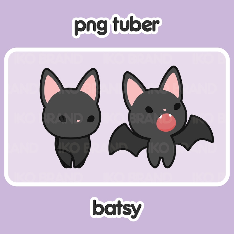 Pngtuber Models Bat - Etsy