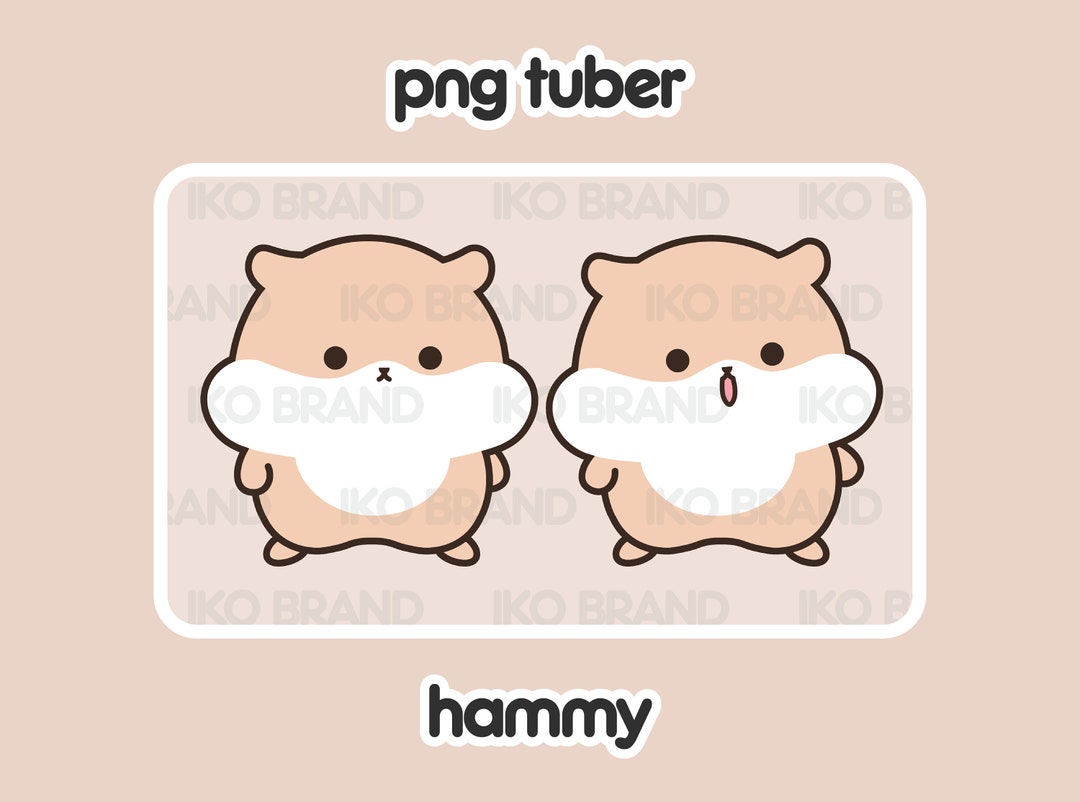 Pngtuber - Hamster | Chibi | Cute | Kawaii | Twitch | Youtube | Vtuber ...