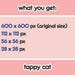 Animated Cat Tippy Taps Emote: Chibi Kawaii GIF (digital File) - Etsy
