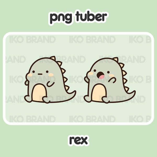 Vtuber Dinosaur - Etsy