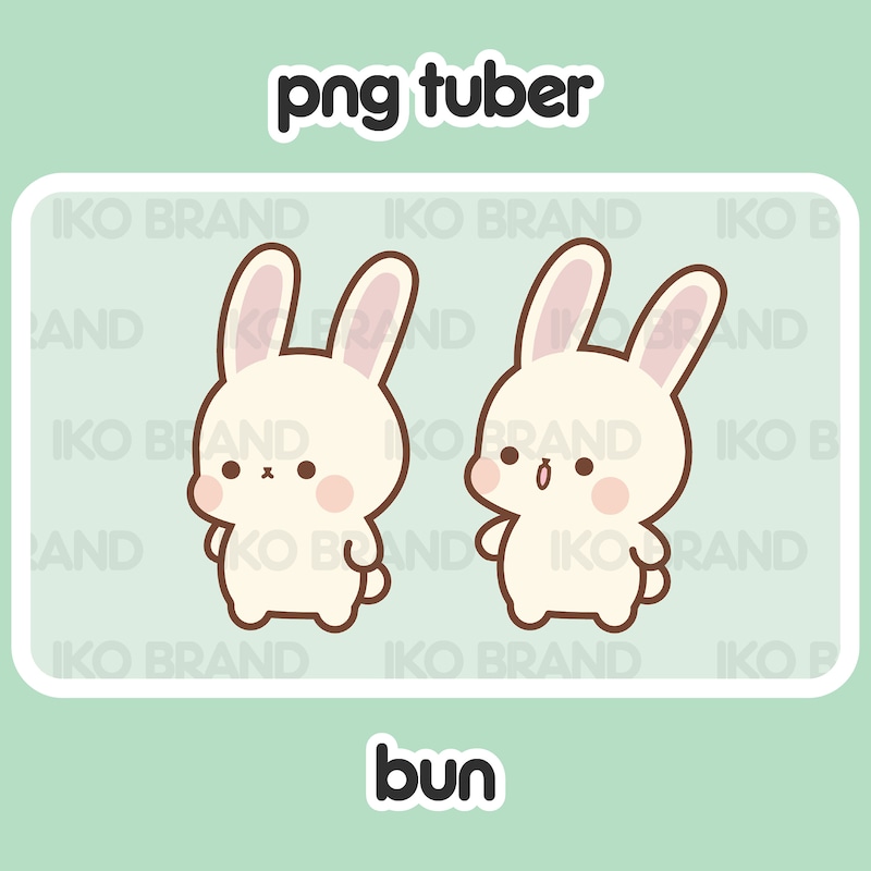Bunny Png Tuber - Etsy