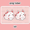 Pngtuber POP Cat Chibi Cute Kawaii Twitch Youtube Vtuber Streaming ...