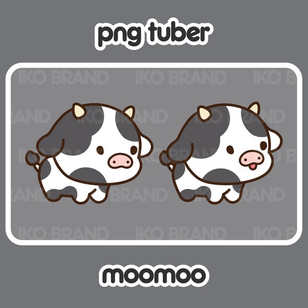 Cow Vtuber - Etsy