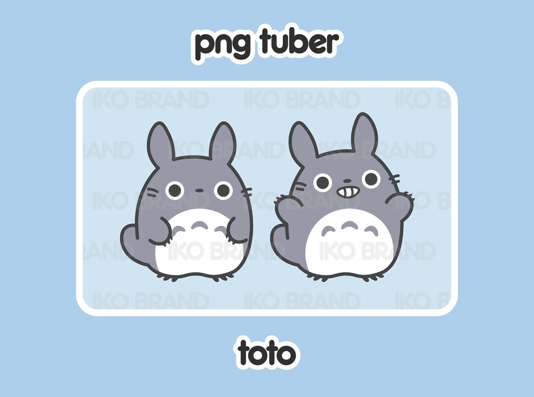 Pngtuber Toto Chibi Cute Kawaii Twitch Youtube Vtuber Streaming Ready ...