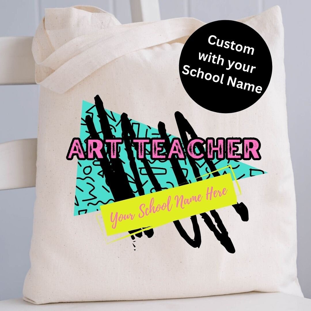 Customized Back to School Teacher Bag, Frist Day of School Bag ...