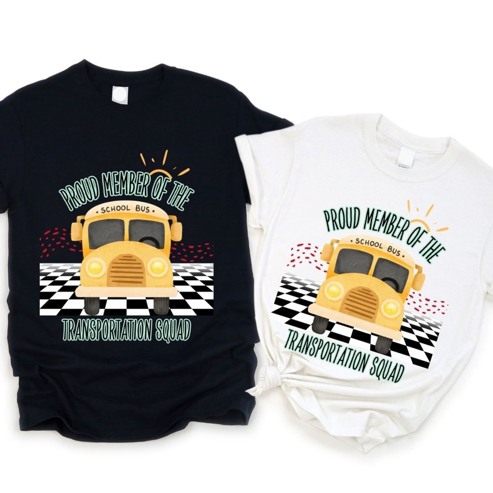 Unisex School Bus Driver Shirt, Back to School Bus Driver Shirt, School ...