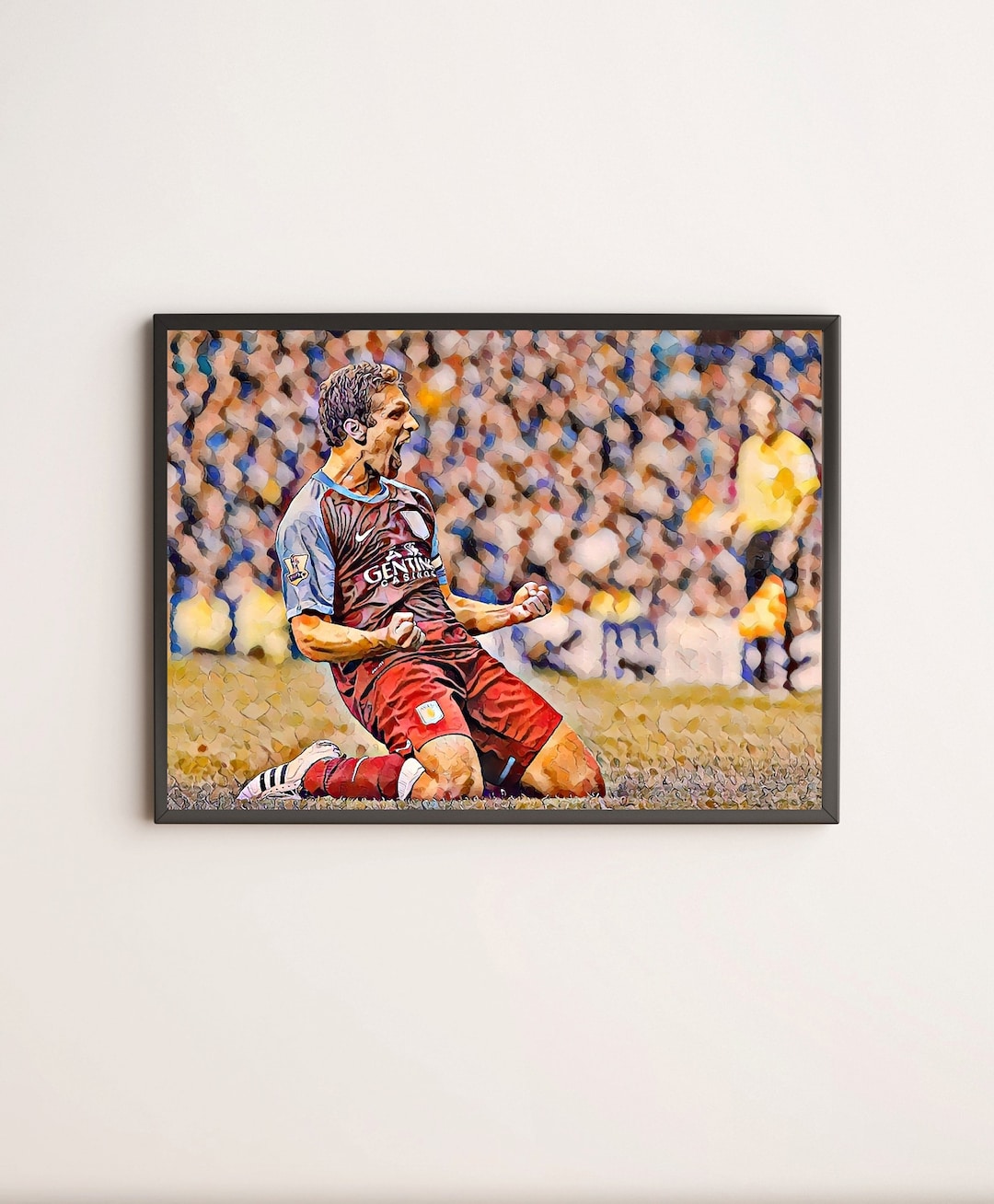 Stiliyan Petrov Aston Villa FC Imprimer A4 A3 Affranchissement gratuit Les méchants Parc des ...