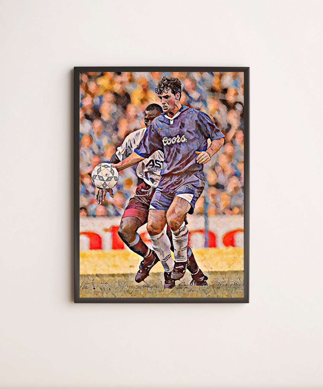 Mark Hughes Chelsea FC Print A4 A3 Free Postage the Blues Stamford ...