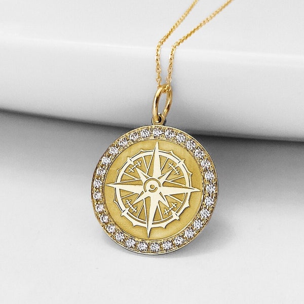 Compass Coin - Etsy