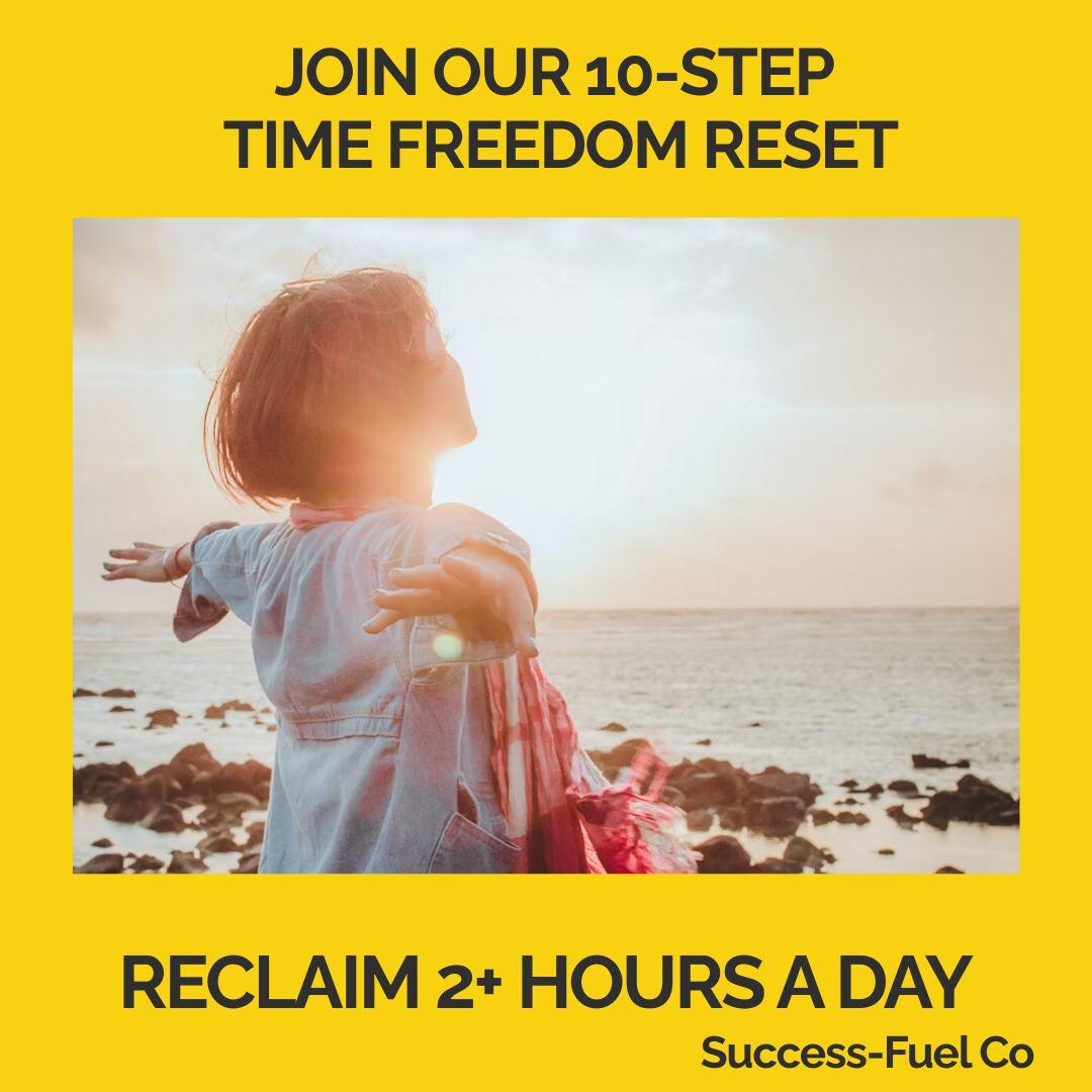 10 Steps Time Freedom Reset – Printable Productivity System for Busy ...