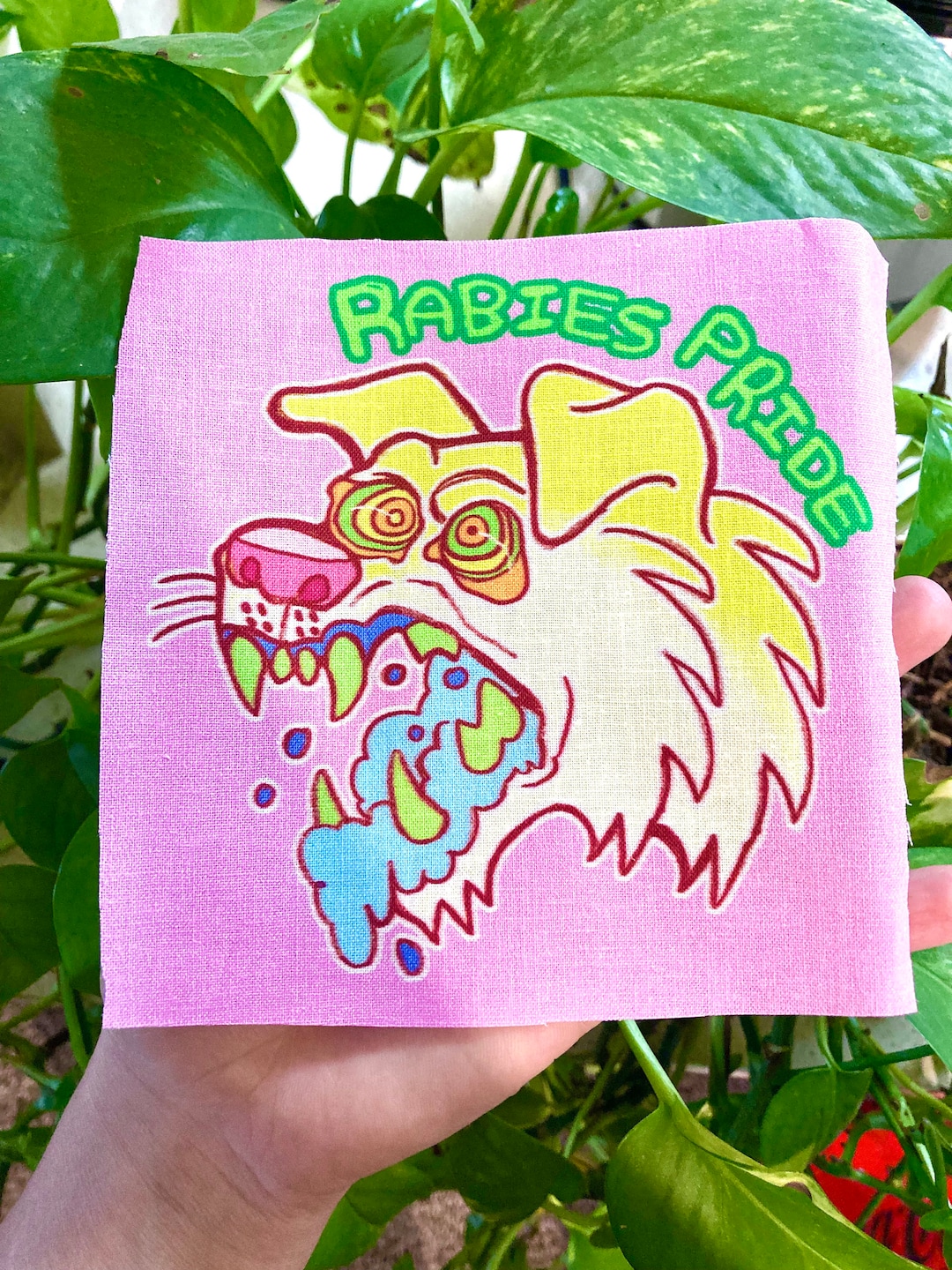 RABIES PRIDE Dog Patch Sew or Glue on 5x5 Inches - Etsy