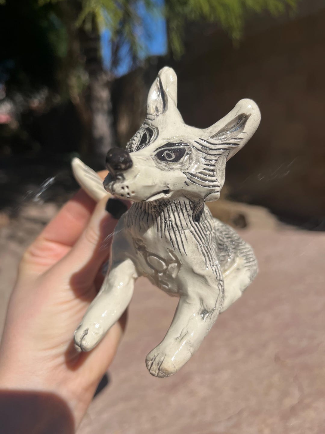 Trans Werewolf Sculpture Handmade Ceramic Pottery - Etsy