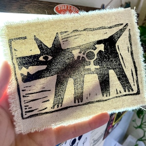 Trans Dog Patch Sew or Glue On - Etsy