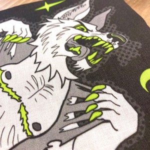Trans Werewolf Patch Sew or Glue on Back Patch 9x7 Inches - Etsy