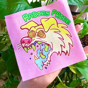 RABIES PRIDE Dog Patch Sew or Glue on 5x5 Inches - Etsy