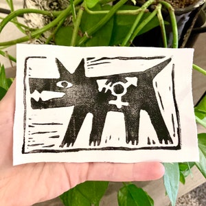 Trans Dog Patch Sew or Glue On - Etsy