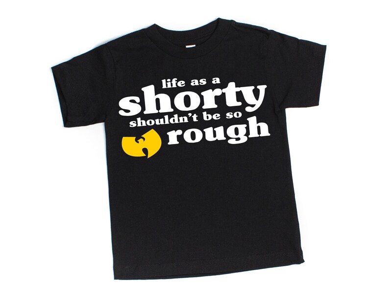 Life as a Shorty | 90s Hip Hop | Toddler Tees | Rap - Etsy