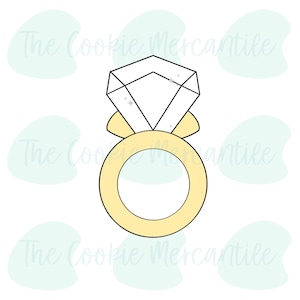 Wedding Ring - Cookie Cutter - Etsy