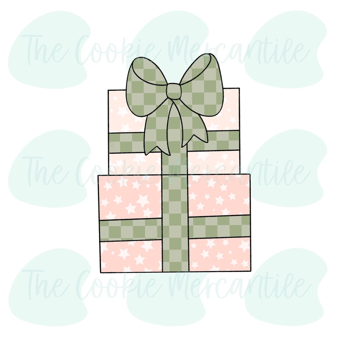 Present Stack - Cookie Cutter - Etsy