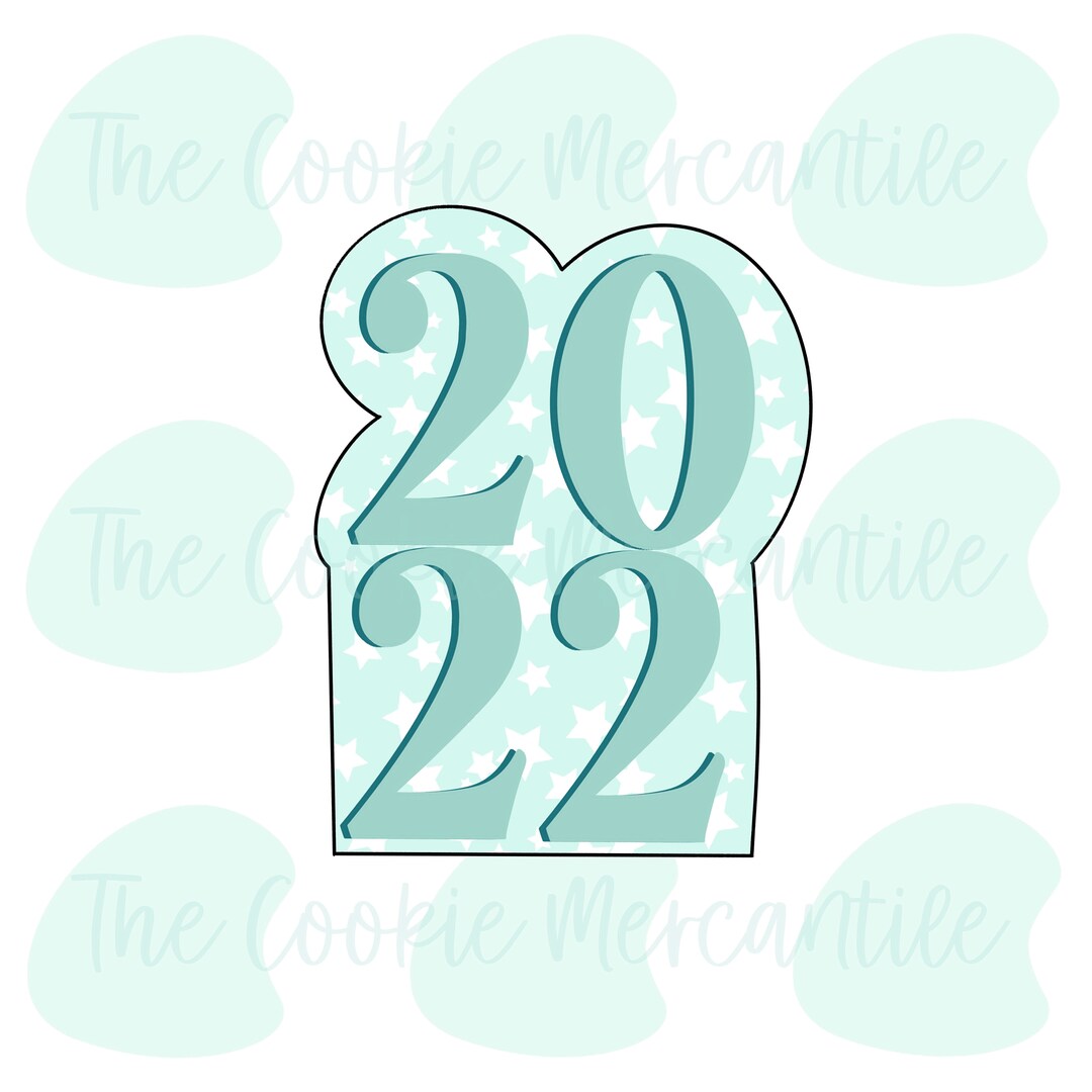 2022 Plaque [surprise Box 2022] - Cookie Cutter - Etsy