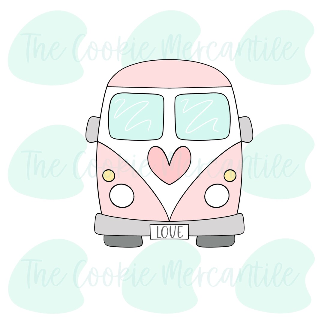 VW Bus [surprise Box 2021] - Cookie Cutter - Etsy