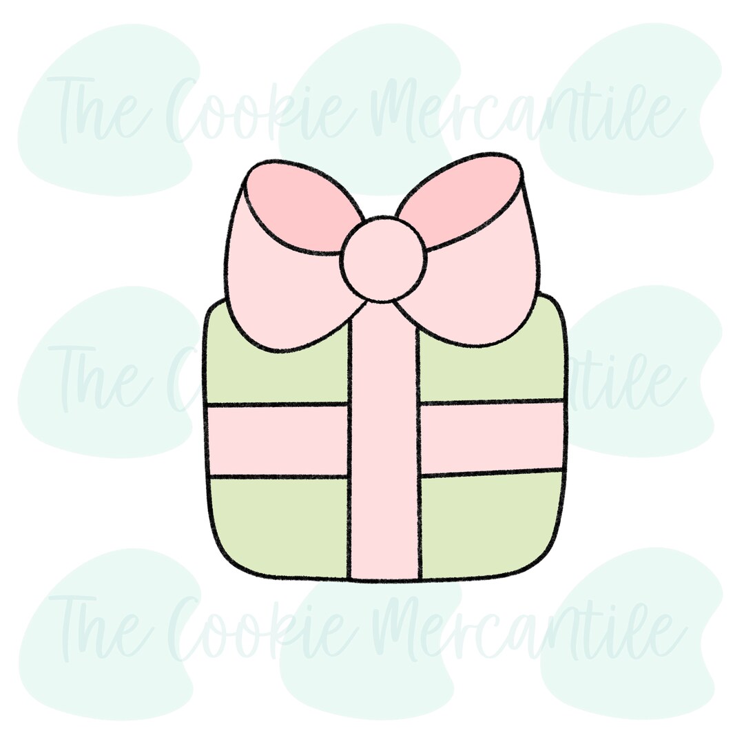 Present [simple Christmas Set] - Cookie Cutter - Etsy