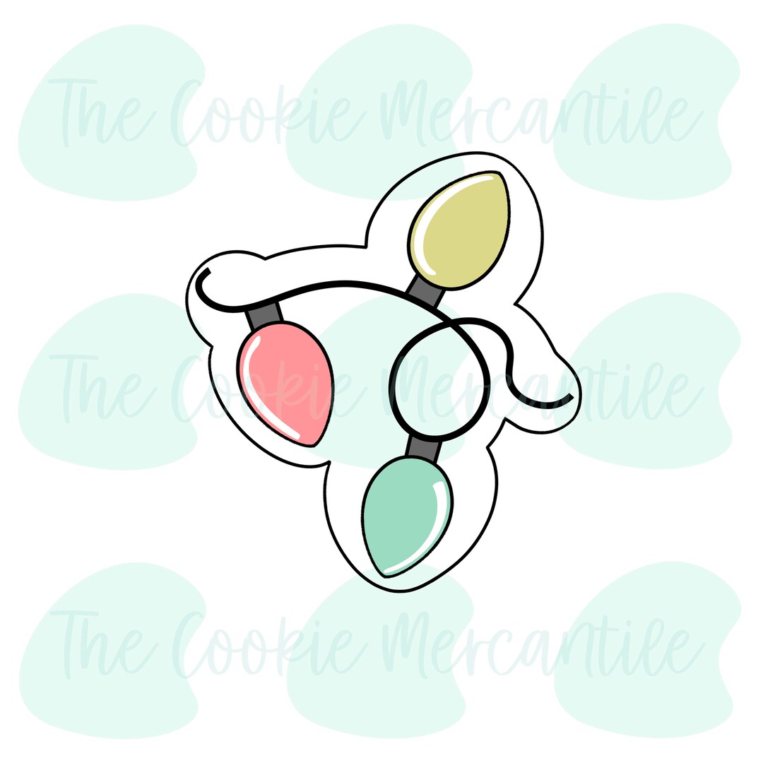 Christmas Lights [home Set] - Cookie Cutter - Etsy