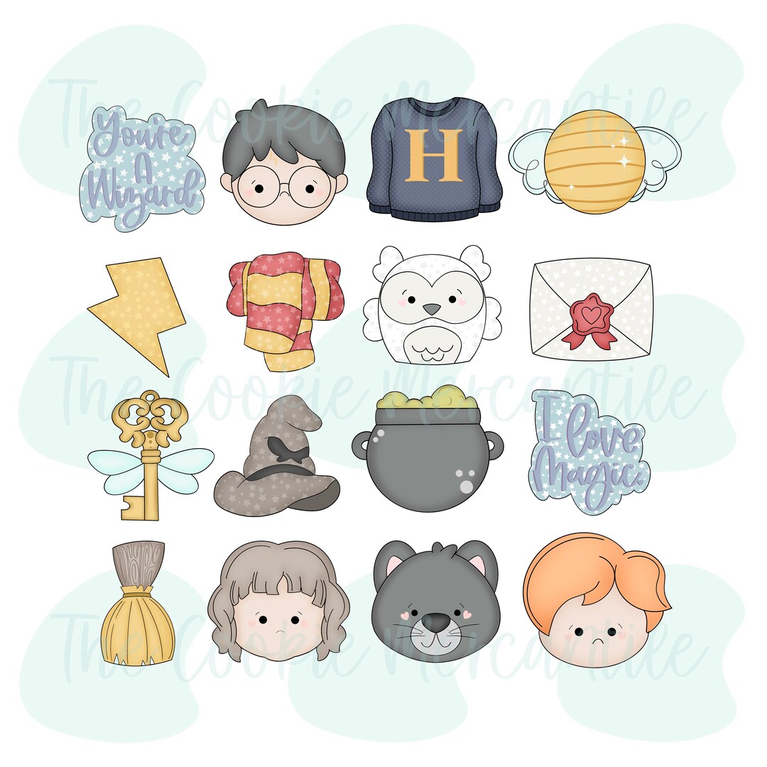 Wizard Set - Cookie Cutter - Etsy