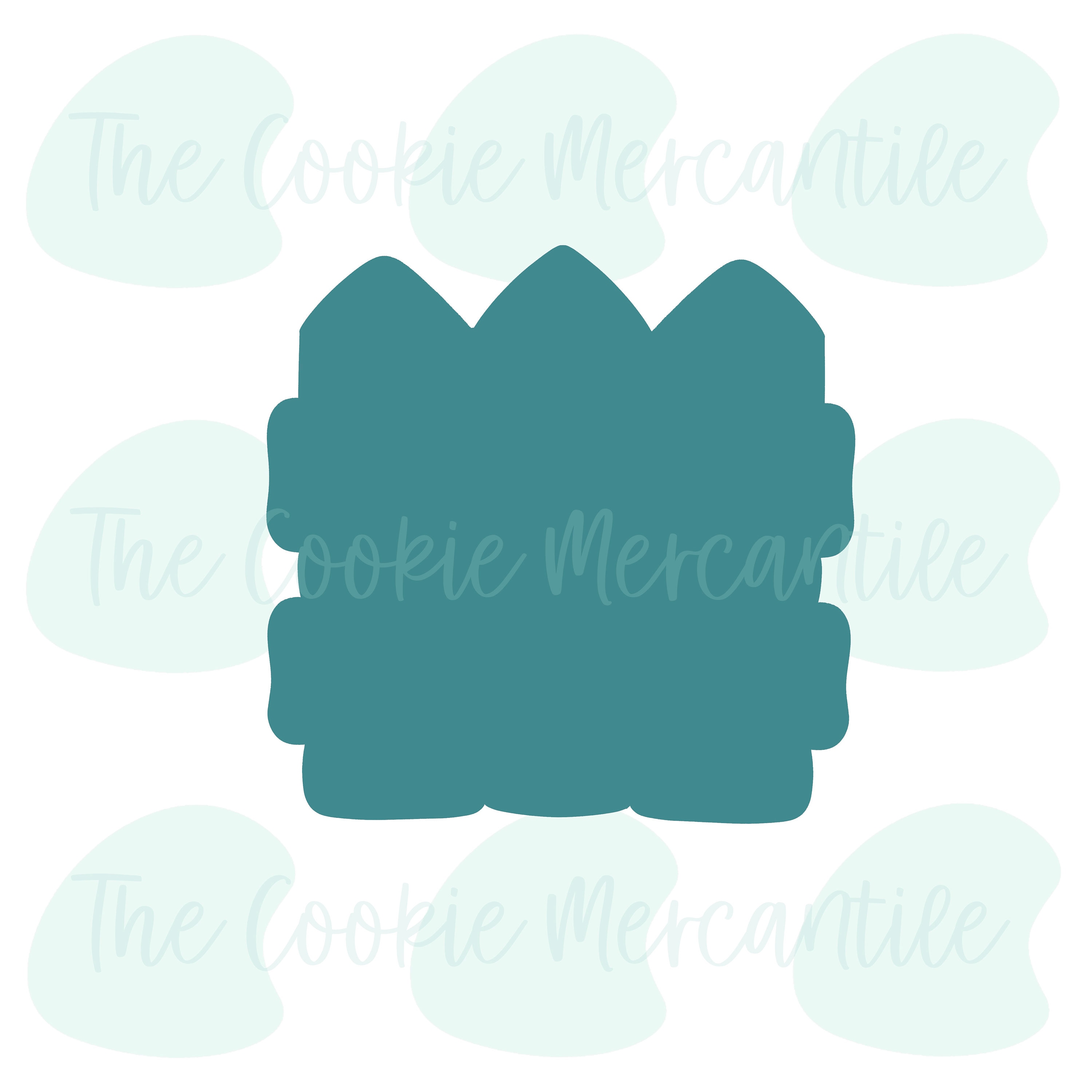 Chubby Garden Fence - Cookie Cutter - Etsy