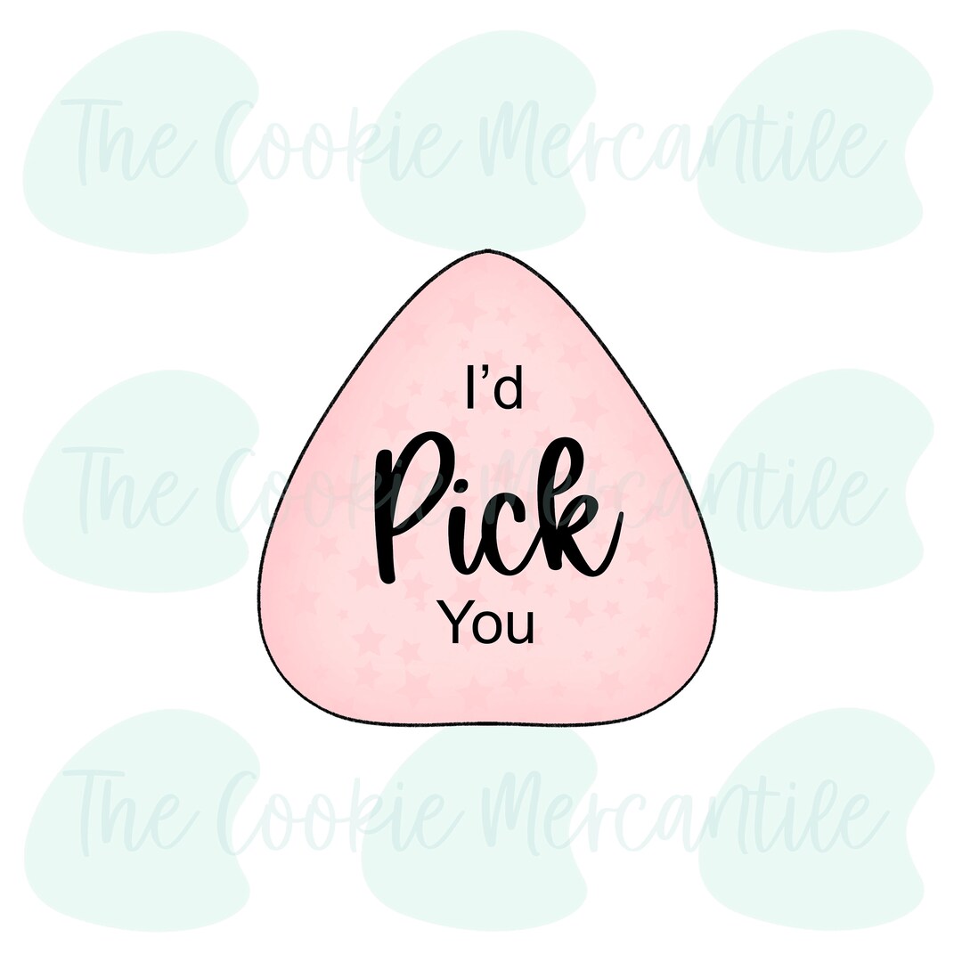 Guitar Pick - Cookie Cutter - Etsy