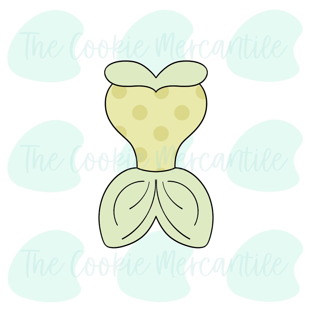Mermaid Tail Stick - Cookie Cutter - Etsy