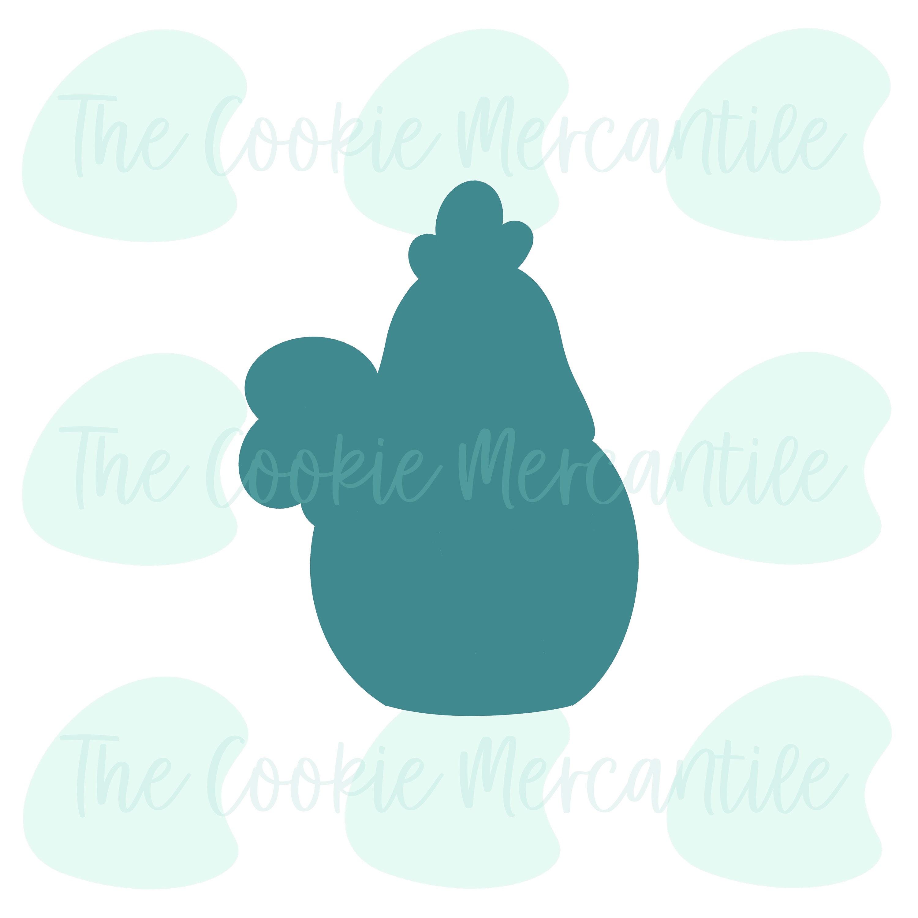 Tall Chicken surprise Box 2020 Cookie Cutter - Etsy