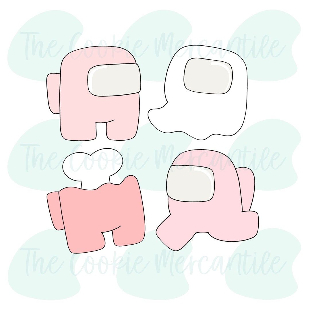 Love is Among Us [crew Members Set] - Cookie Cutters - Etsy