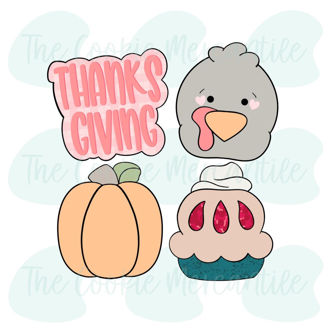 Thanksgiving 2021 Minis - Cookie Cutters - Etsy