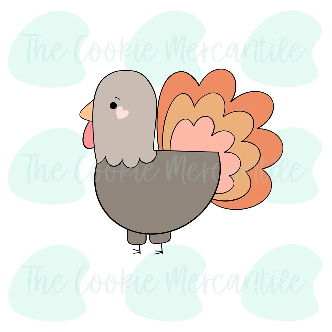 Modern Turkey (2022) - Cookie Cutter - Etsy