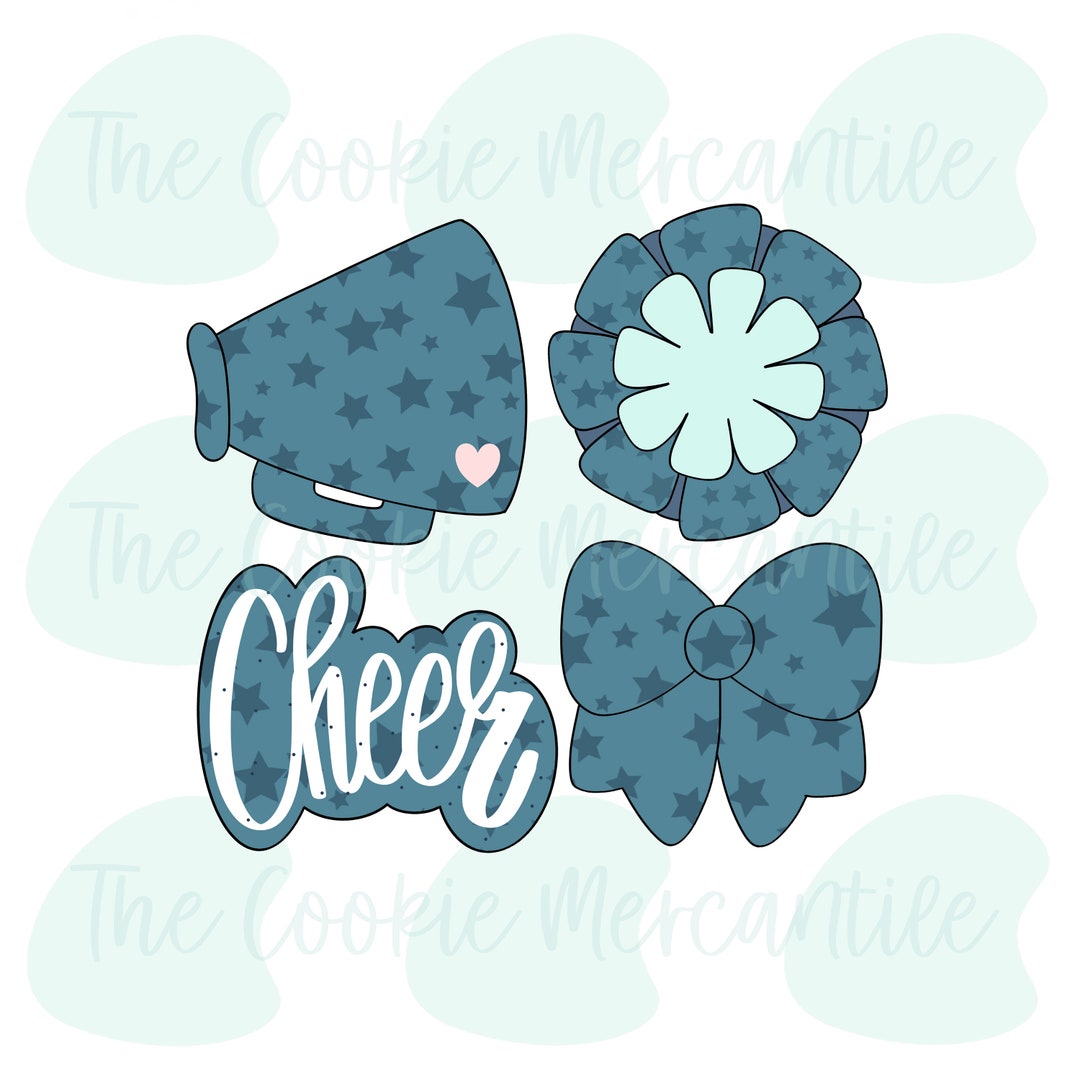 Cheerleading Set - Cookie Cutters - Etsy