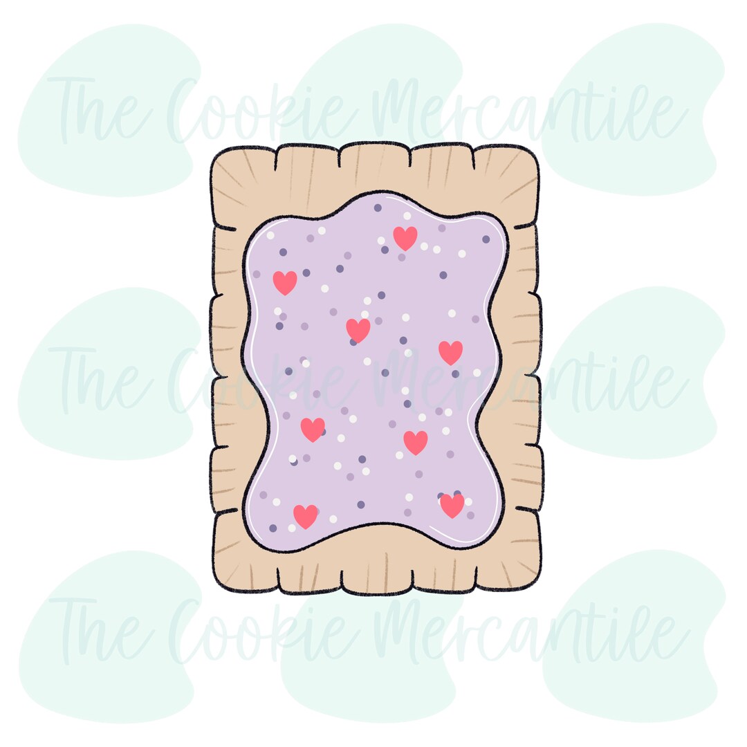 Pop-tart 2023- Cookie Cutter - Etsy