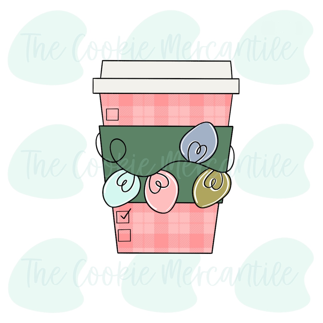 Festive Latte (2022) - Cookie Cutter - Etsy