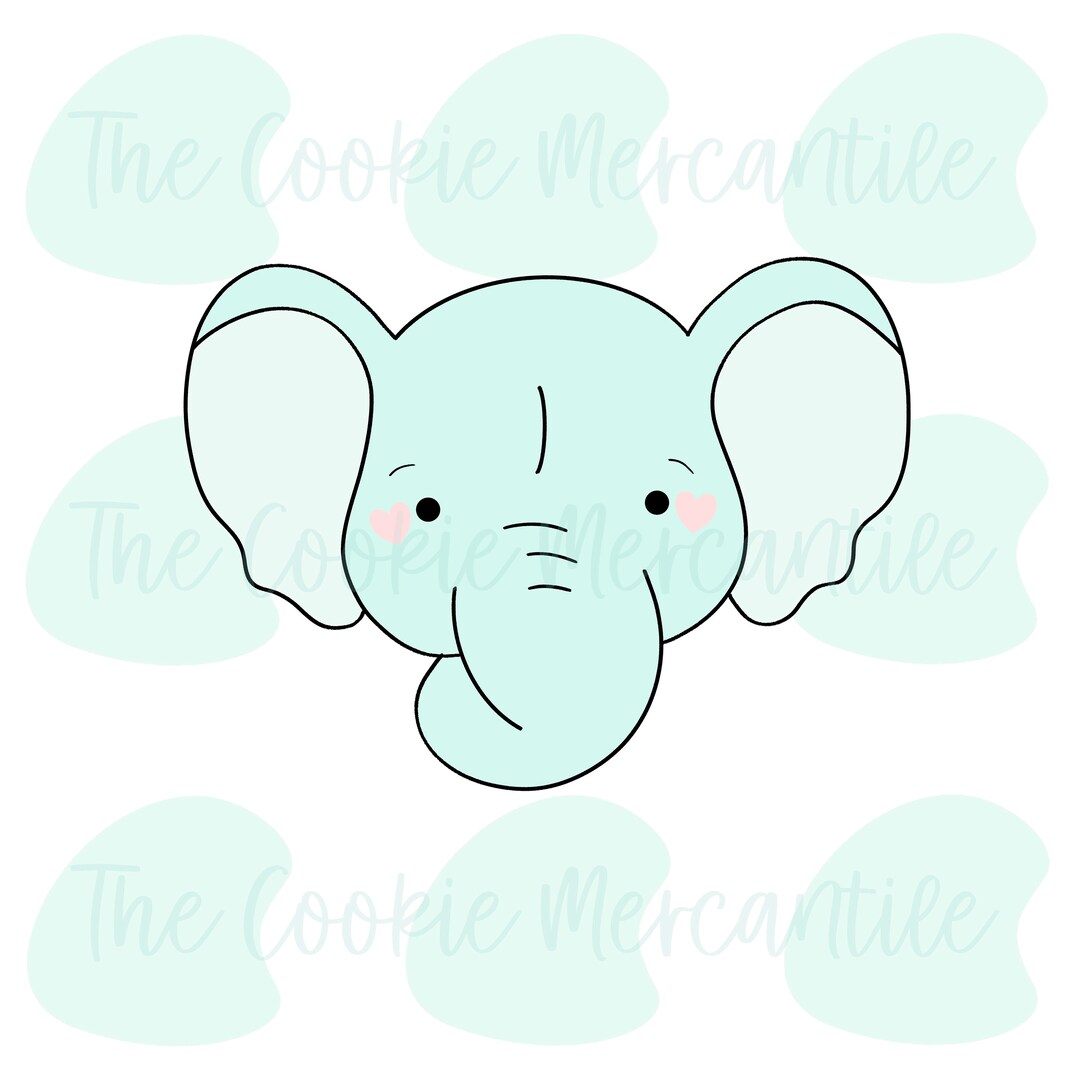 Elephant [surprise Box 2021] - Cookie Cutter - Etsy