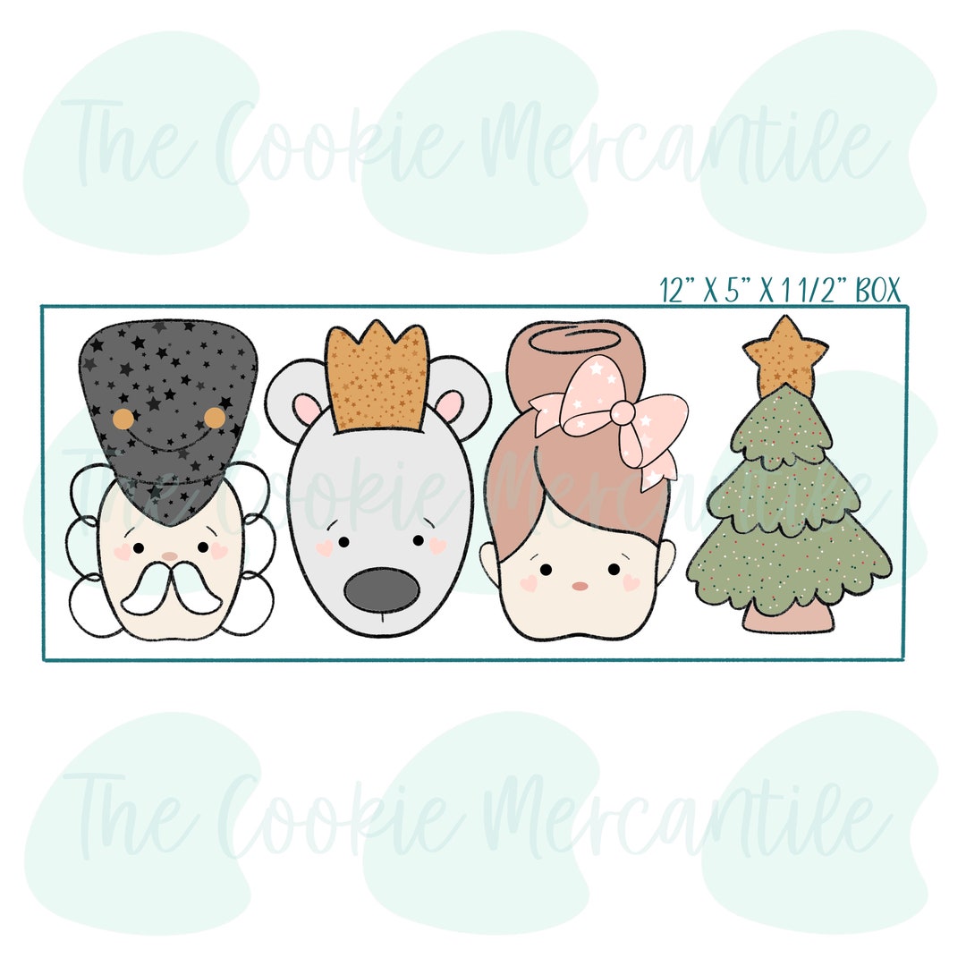Nutcracker Stick Set - Cookie Cutters - Etsy