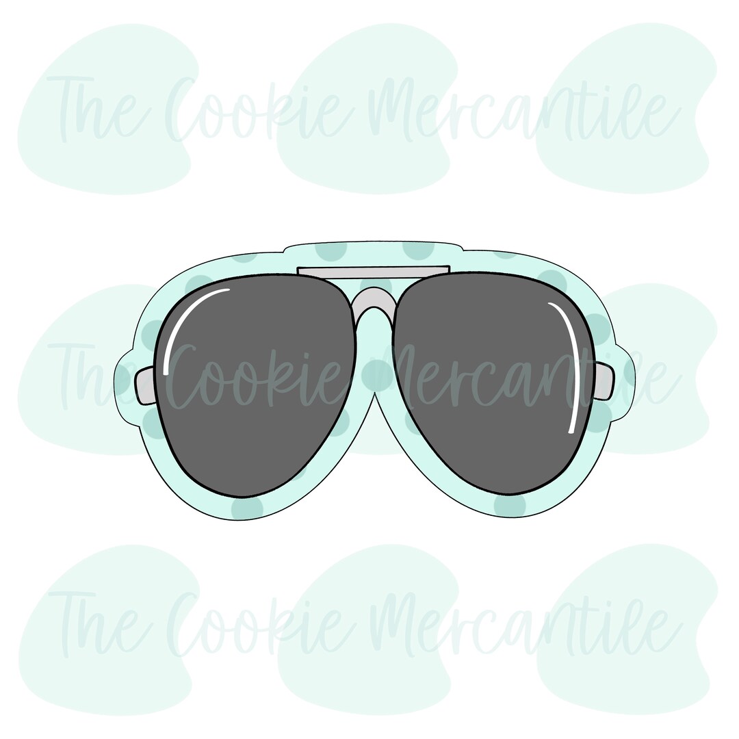 Aviator Sunglasses - Cookie Cutter - Etsy