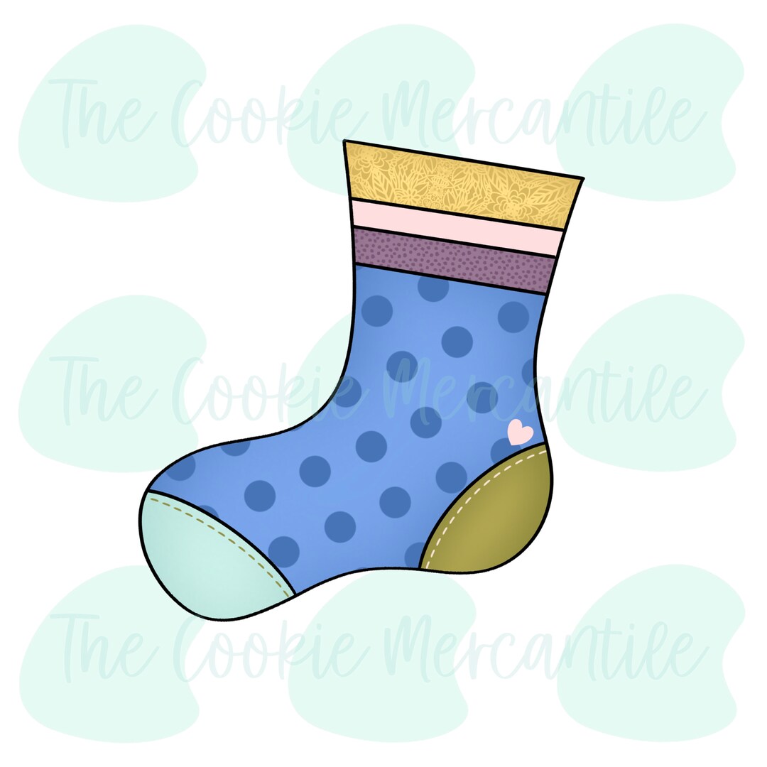 Cozy Socks - Cookie Cutter - Etsy