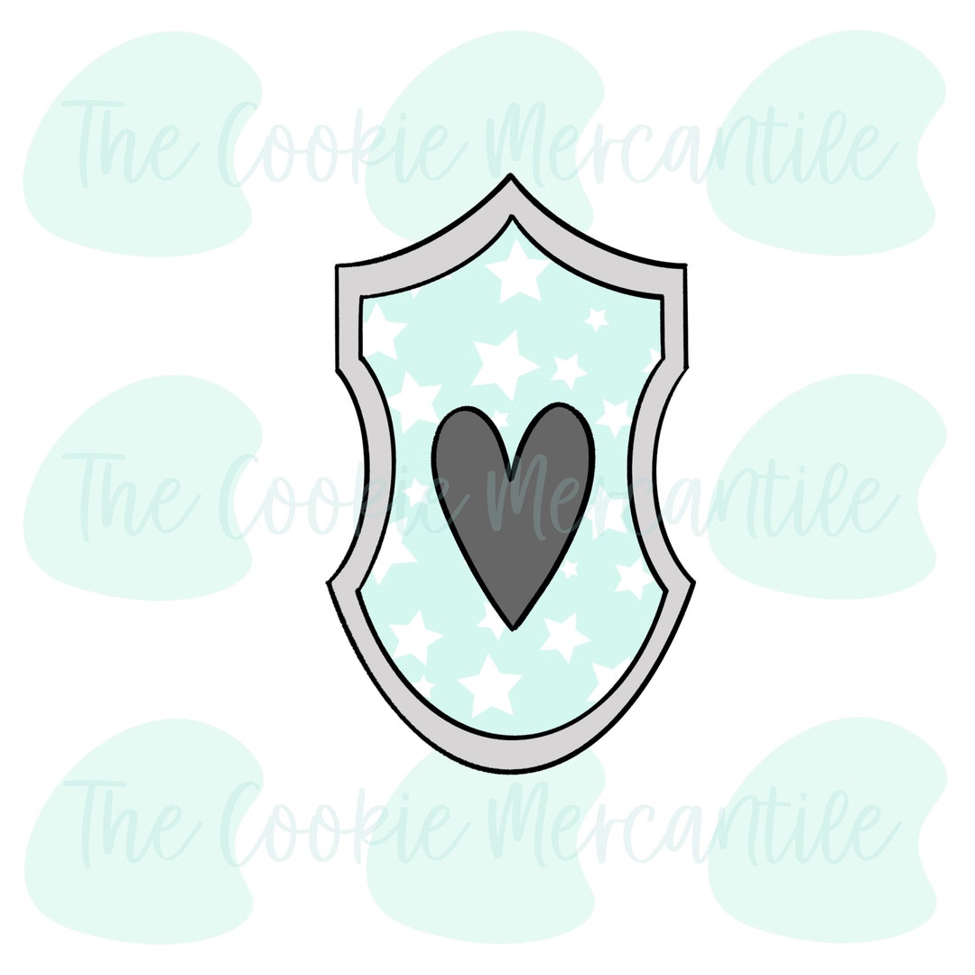 Shield knight Stick Set Cookie Cutter - Etsy