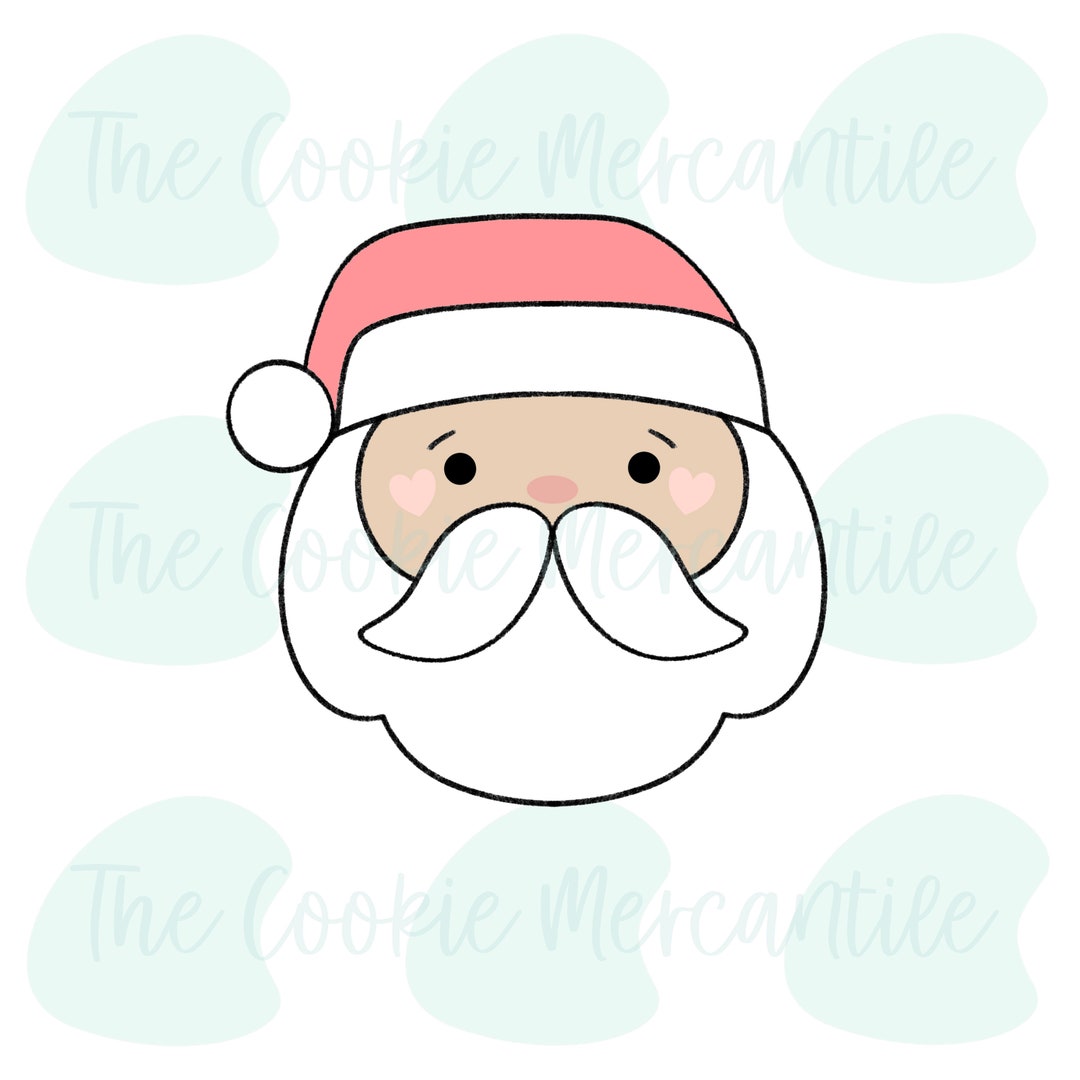 Santa [santa Set] - Cookie Cutter - Etsy