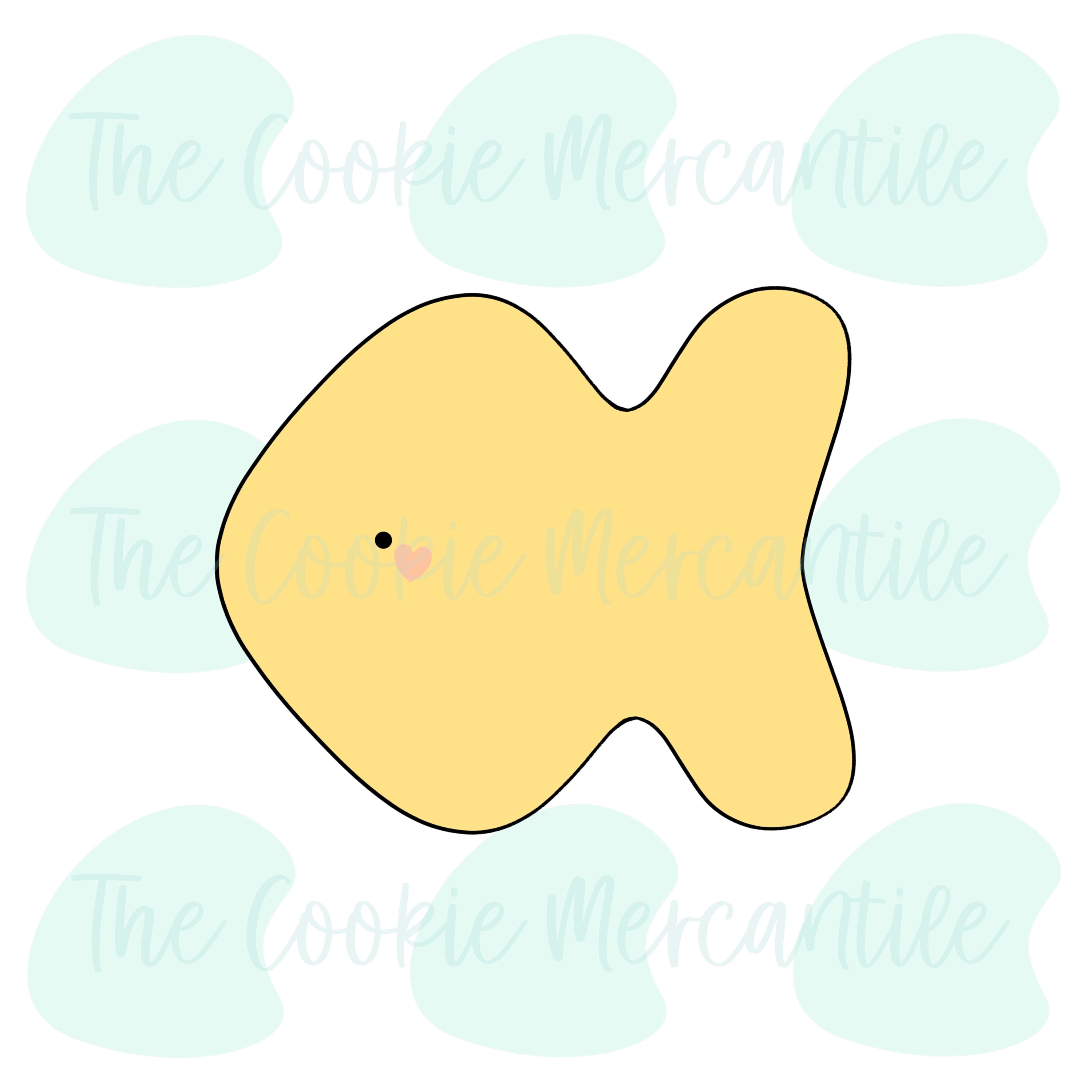 Goldfish Cracker - School Lunch [surprise Box 2020] - Cookie Cutter - Etsy