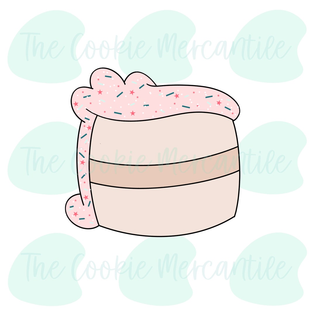 Cake Slice [surprise Box 2022] - Cookie Cutter - Etsy