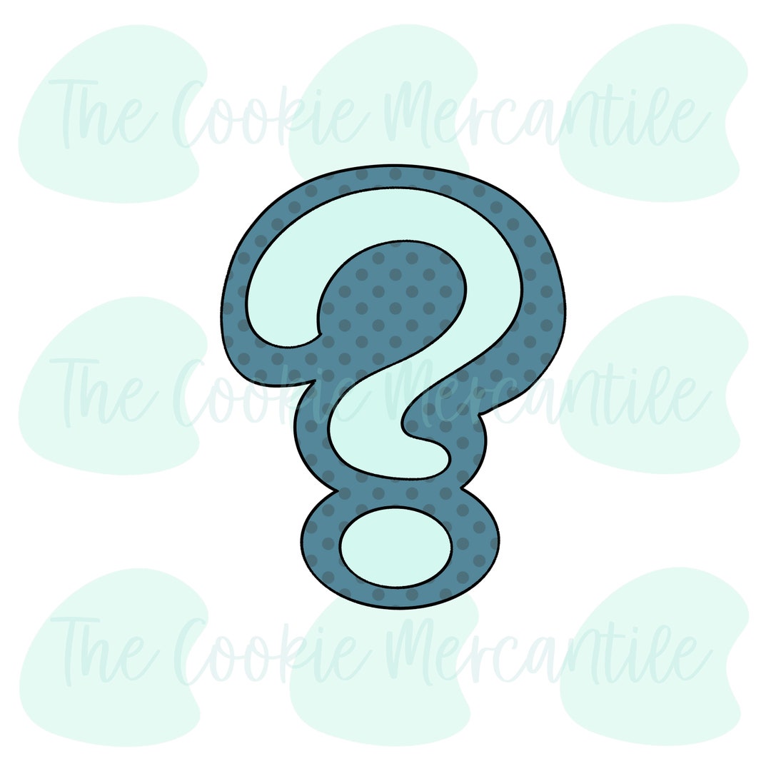Question Mark [surprise Box 2020] - Cookie Cutter - Etsy