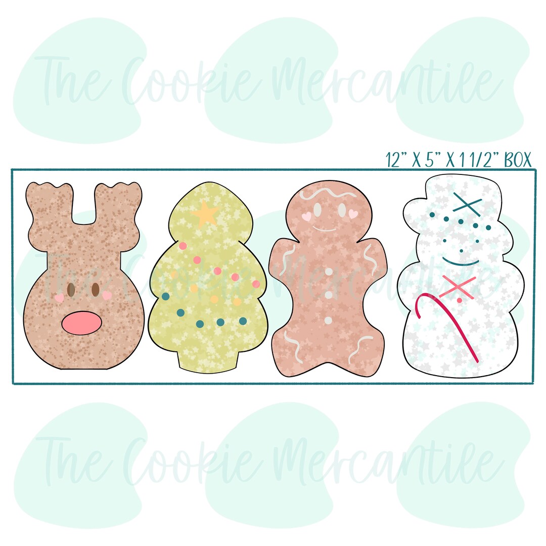 Christmas Peep Sticks surprise Box 2021 Cookie Cutter - Etsy