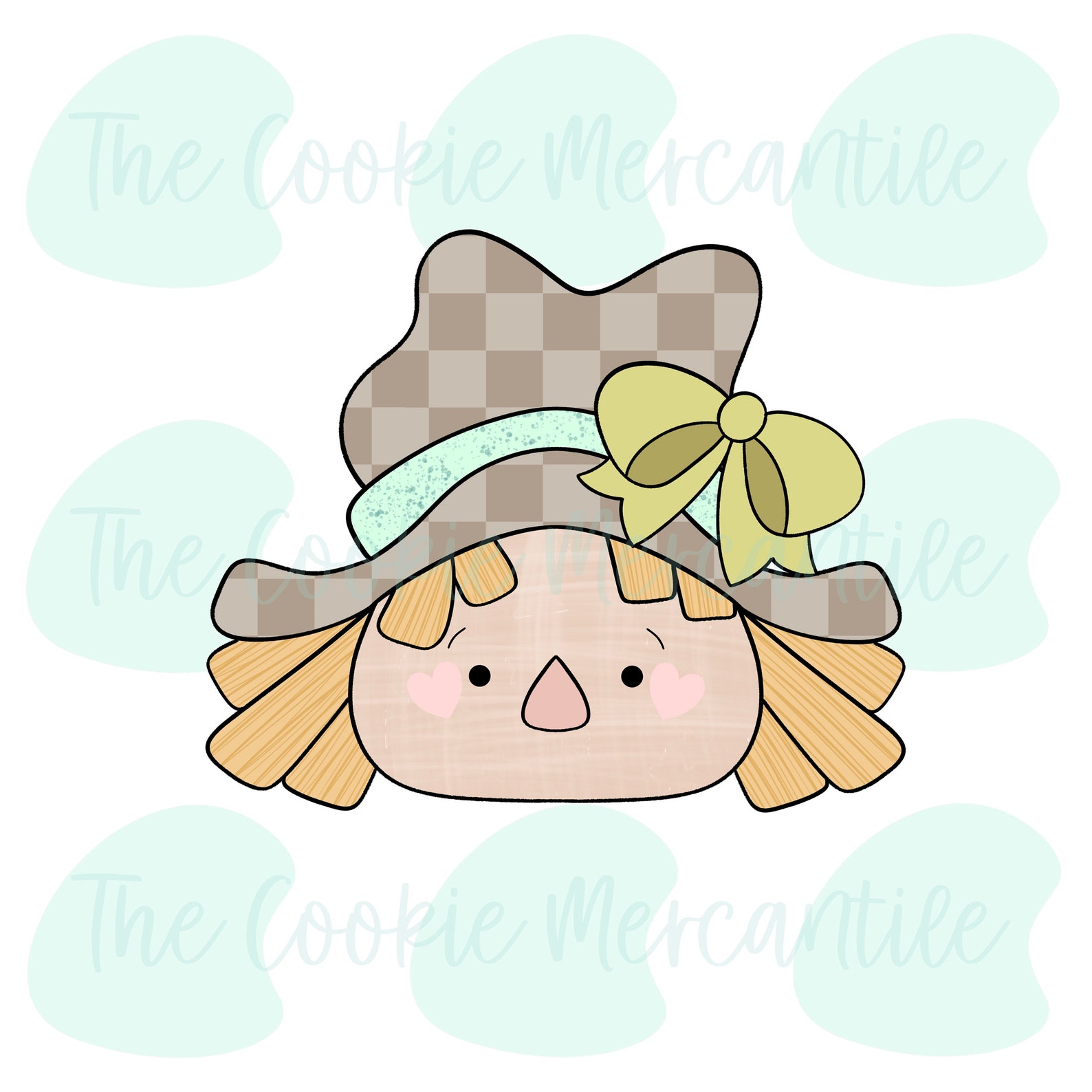 Girly Scarecrow- Cookie Cutter - Etsy
