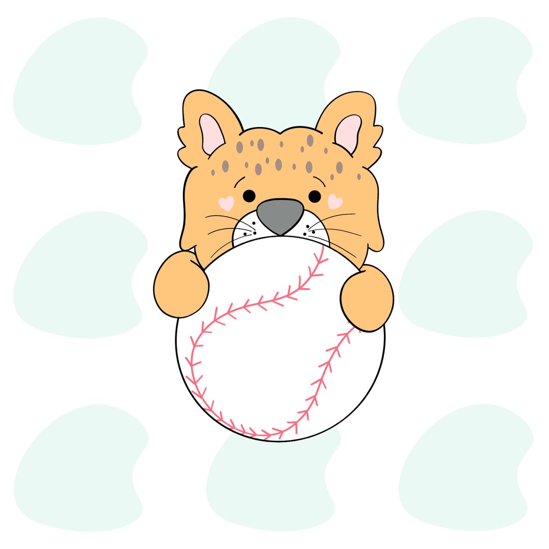 Wildcat Round Ball Mascot - Cookie Cutter - Etsy